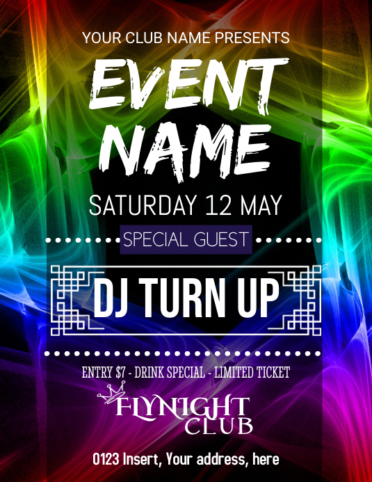 CLUB FLYER Template | PosterMyWall
