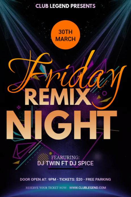 Party flyer Template | PosterMyWall