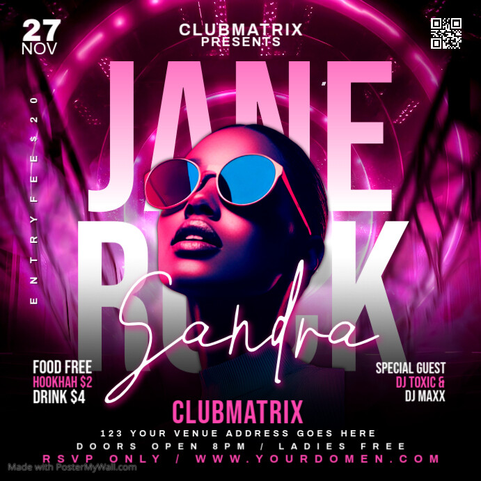 Plantilla de Folleto Del Club de | PosterMyWall