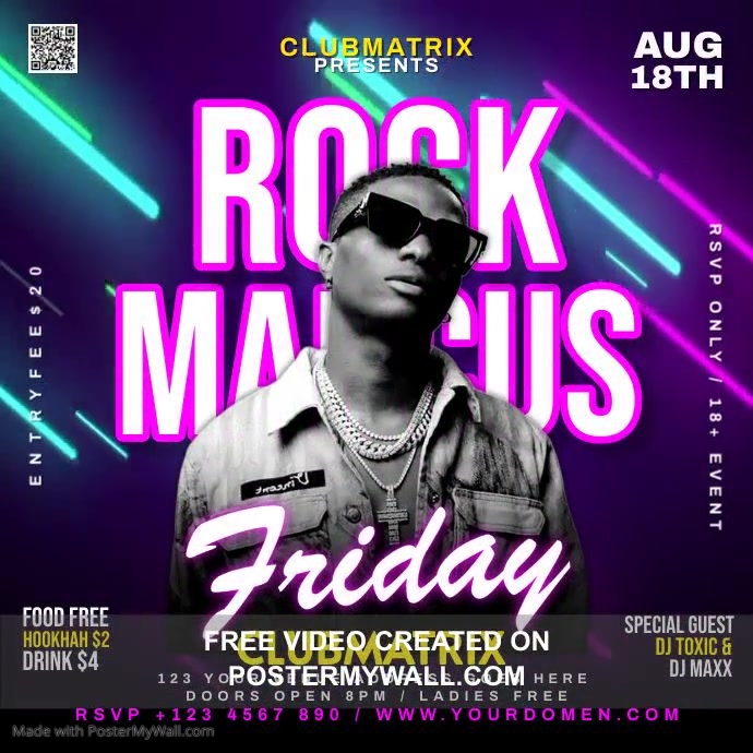 Club flyer Template | PosterMyWall