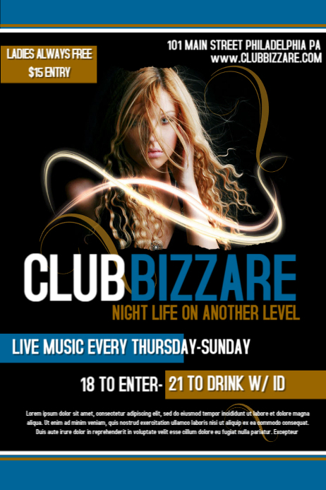 Club Flyer Template | PosterMyWall