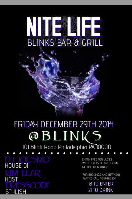 Club Flyer Template | PosterMyWall