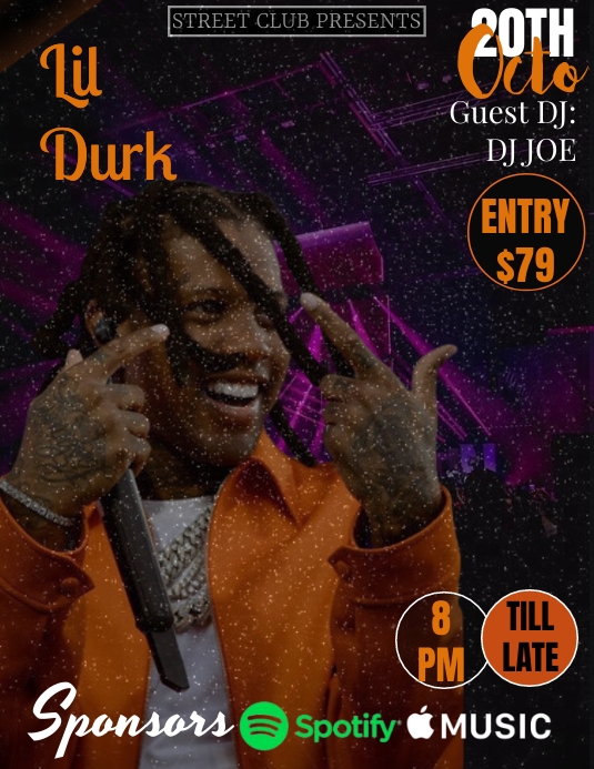 Club flyer template | PosterMyWall