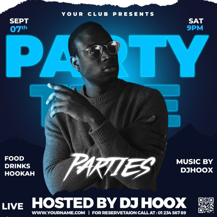 club flyers Template | PosterMyWall