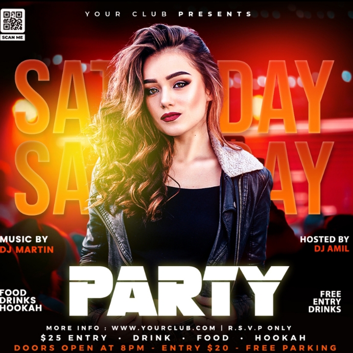 Club Flyers Template | PosterMyWall