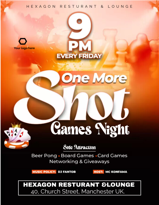 Club/Lounge Party Flyer Template | PosterMyWall