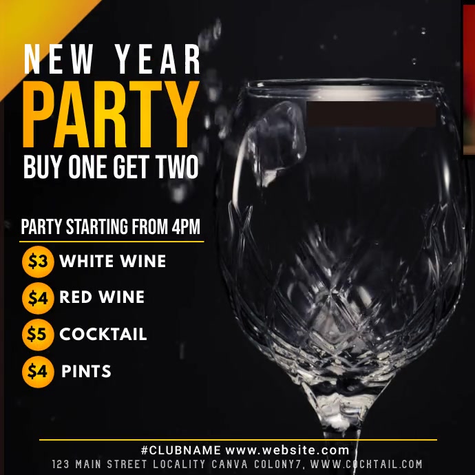 Club menu Template | PosterMyWall