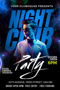 club party poster template | PosterMyWall