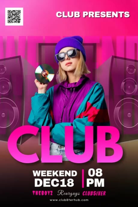 Club night event Template | PosterMyWall