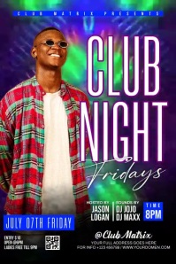 Club night friday Template | PosterMyWall