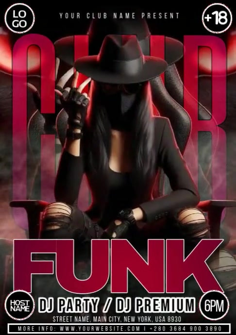 Copy of Club Night Funk party | PosterMyWall