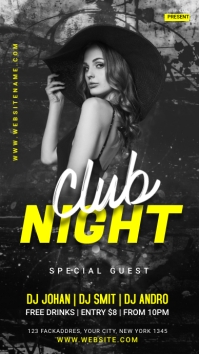 Girls Night Instagram story Template | PosterMyWall