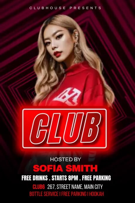 Copy of Club Night Party Ads | PosterMyWall