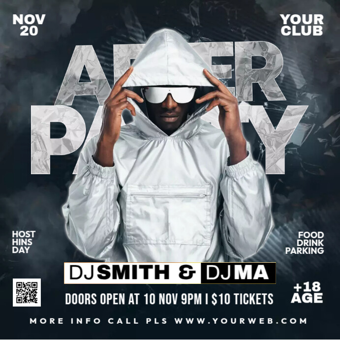 Copy of Club Night Party Ads | PosterMyWall