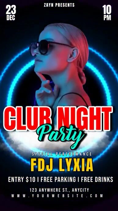 Night Club Themed Party