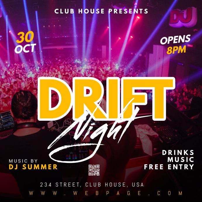 Night Club Themed Party