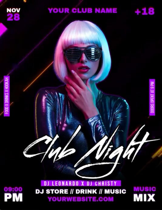 Night Club Themed Party