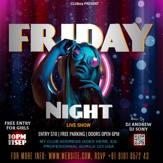 club night party Template | PosterMyWall