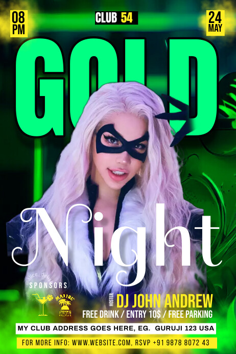 club night party Template | PosterMyWall