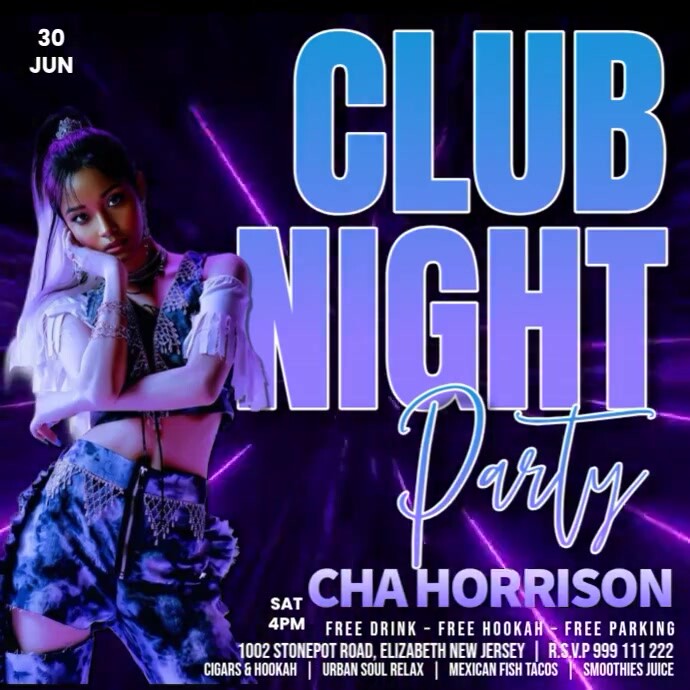 Night Club Themed Party