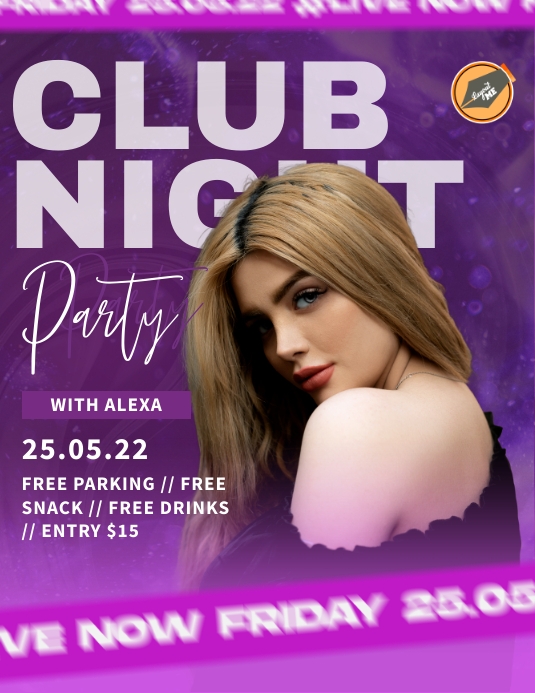 Copy of Club Night Party Event | PosterMyWall