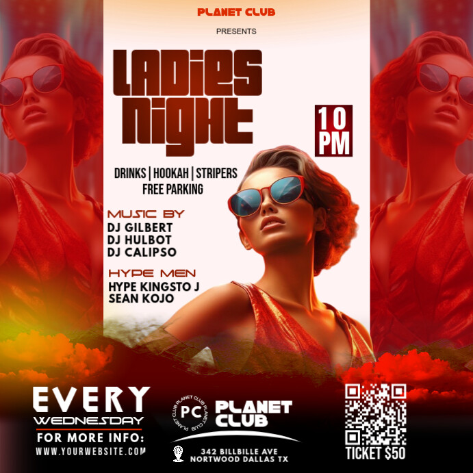 Club night party event Template | PosterMyWall