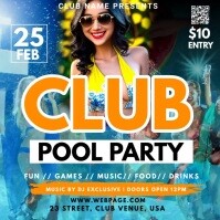 Dj Pool Party Template | PosterMyWall