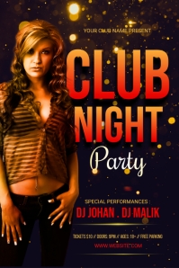 Club Night Flyer Template | PosterMyWall