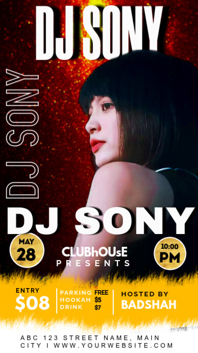 Club Party (7) Template | PosterMyWall