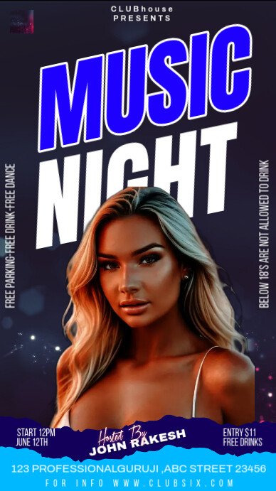 Copy of Club Party (8) | PosterMyWall