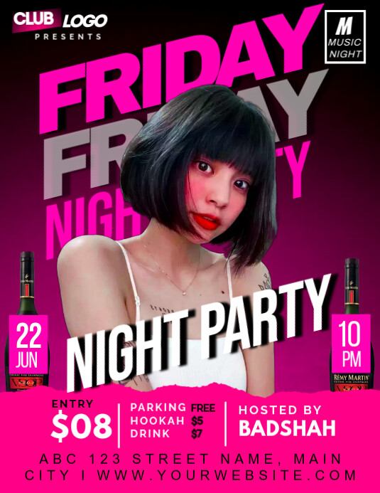 Club Party (8) Template | PosterMyWall