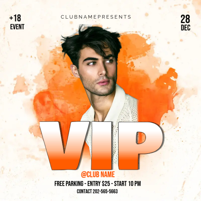 Club Party Ads Template | PosterMyWall
