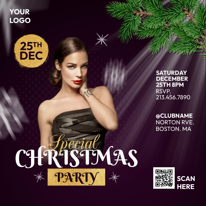 Club Party Ads Template | PosterMyWall