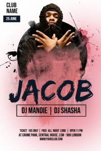 The Warm Up Club Party Template | PosterMyWall