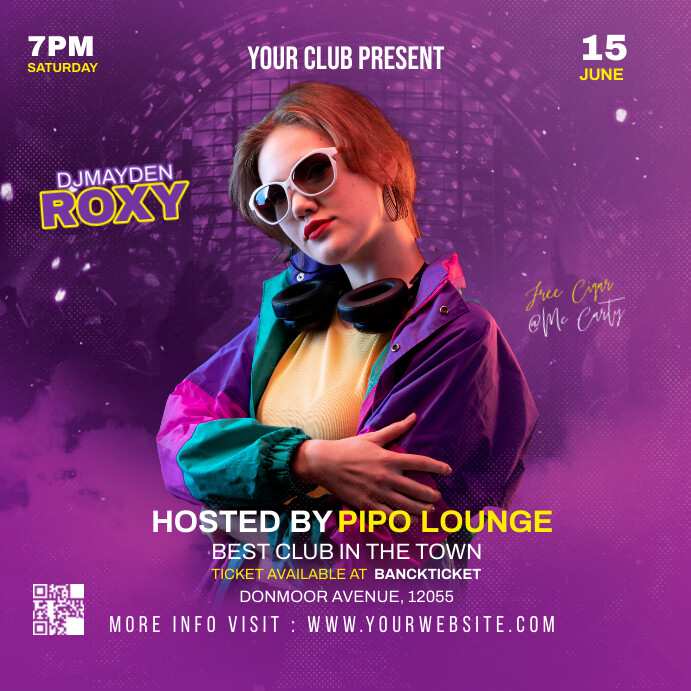 Copy of Club Party Ads | PosterMyWall