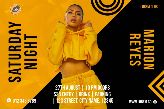 Club Party Ads Template | PosterMyWall