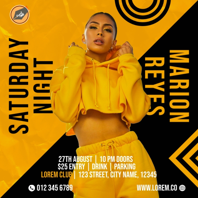 Modèle Club Party Ads | PosterMyWall