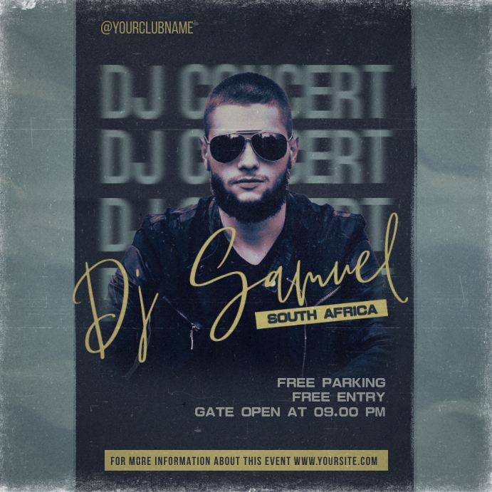 Club Party Ads Template | PosterMyWall