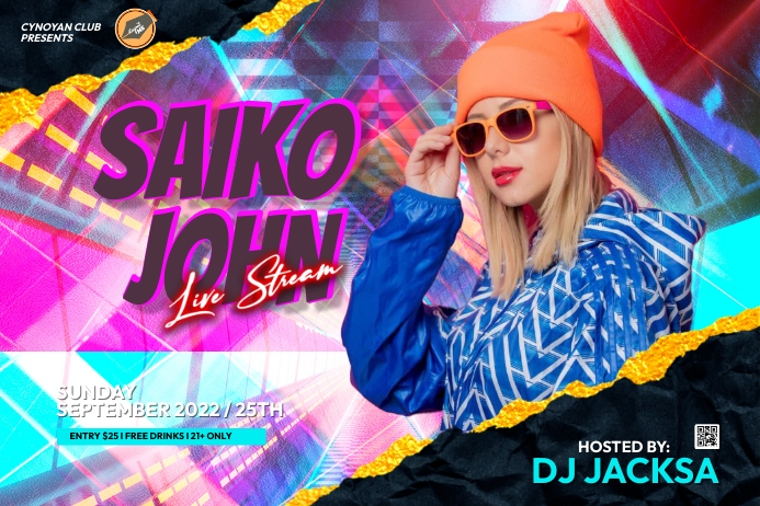 Club Party Ads Template | PosterMyWall