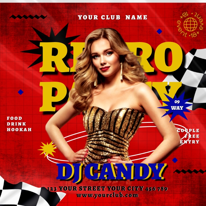 Club Party Template | PosterMyWall