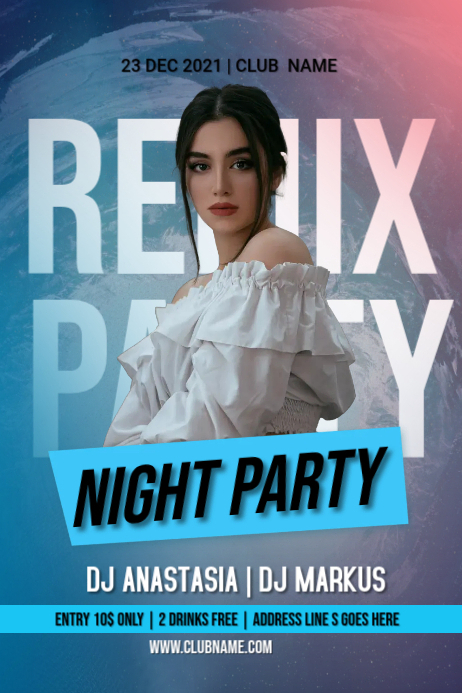 Club Party Template | PosterMyWall
