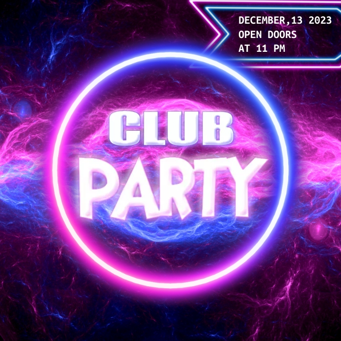Copy of Club Party | PosterMyWall