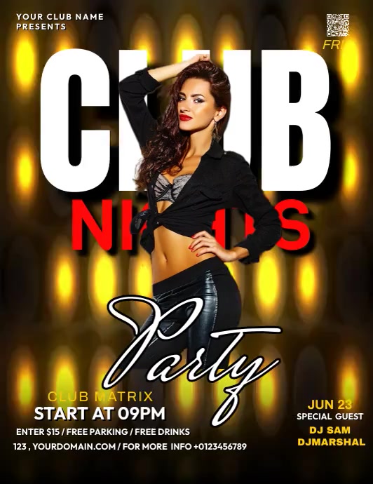 Copy of CLUB PARTY | PosterMyWall
