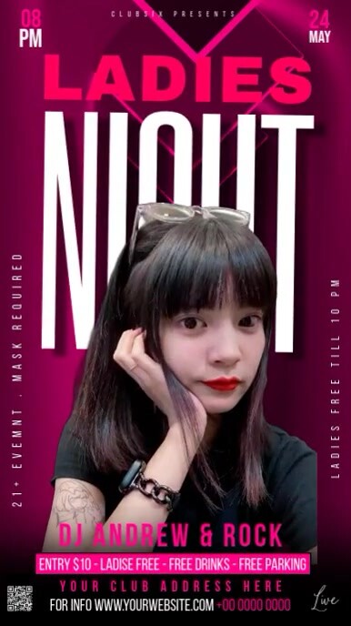 club party digital Template | PosterMyWall
