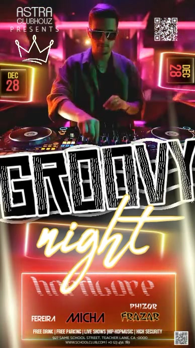 Club Party Event Ad Design Template | PosterMyWall