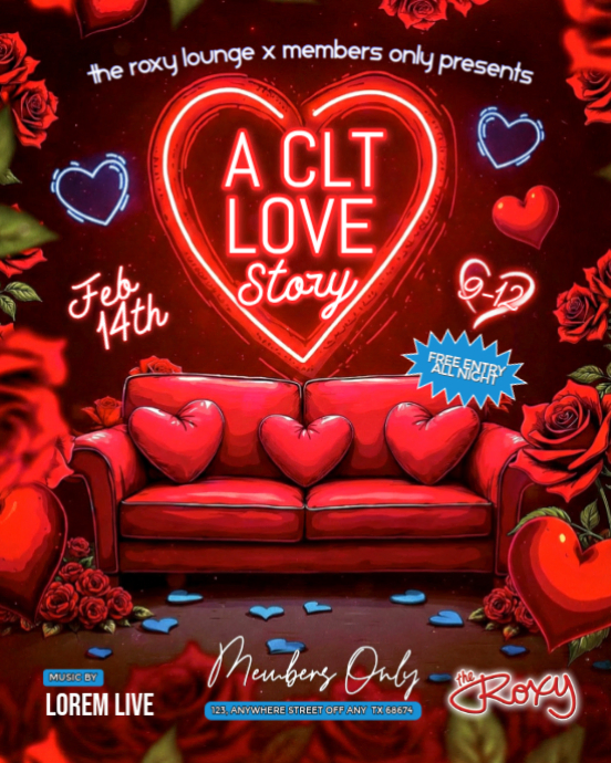 Club party event ad design template | PosterMyWall