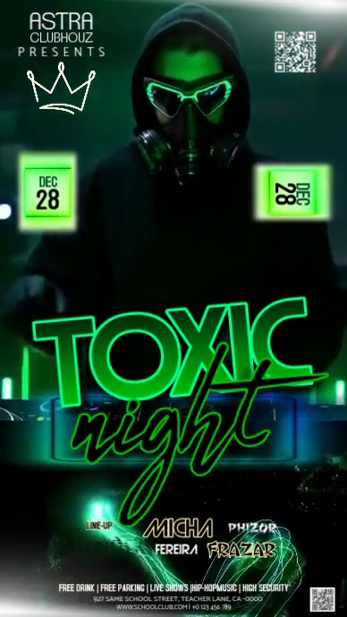 Club Party Event Ad Design Template | PosterMyWall