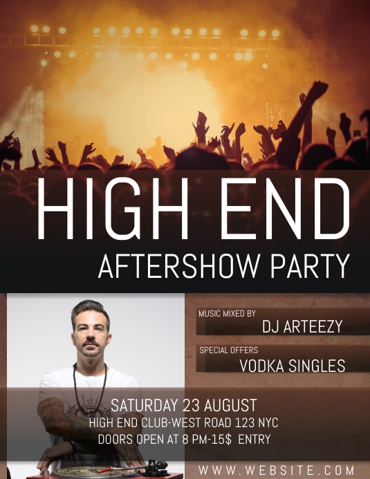 CLUB PARTY EVENT FLYER TEMPLATE | PosterMyWall