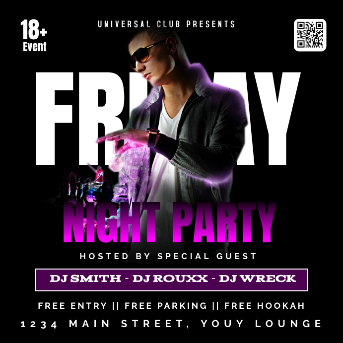 club party flyer Templat | PosterMyWall