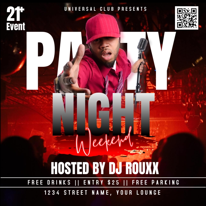club party flyer Template | PosterMyWall